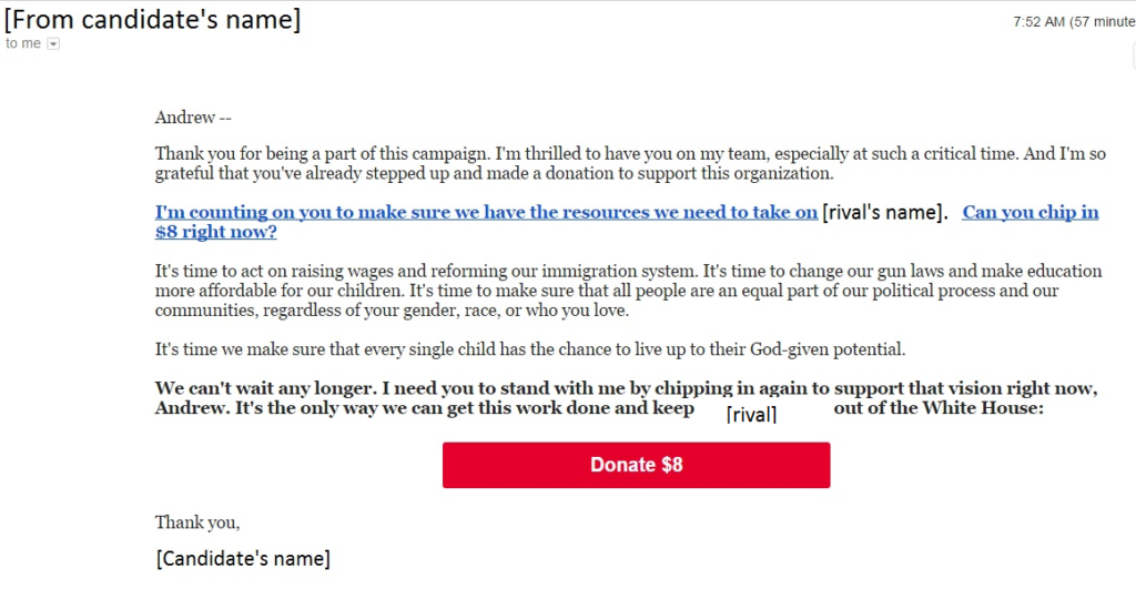 Email Marketing Anatomy: Dissecting An Effective Presidential Campaign ...