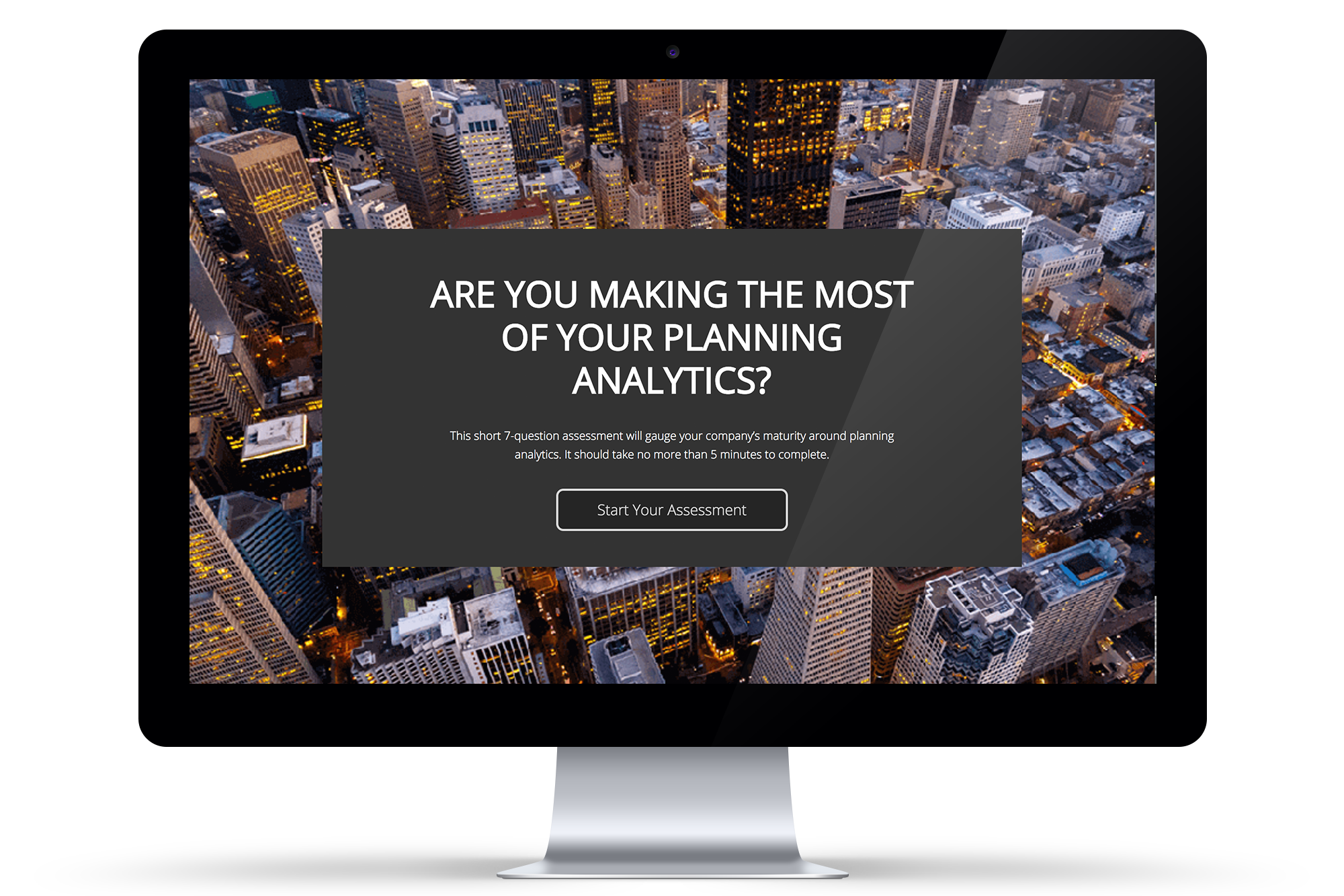 Assessment - Are You Making the Most of Your Planning Analytics? - Aberdeen Strategy & Research